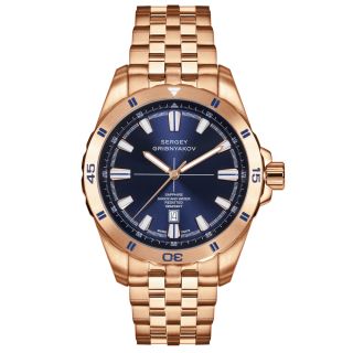 Часы мужские SERGEY GRIBNYAKOV G06-45-1-YYX-B5-RNR: сталь — купить в ...