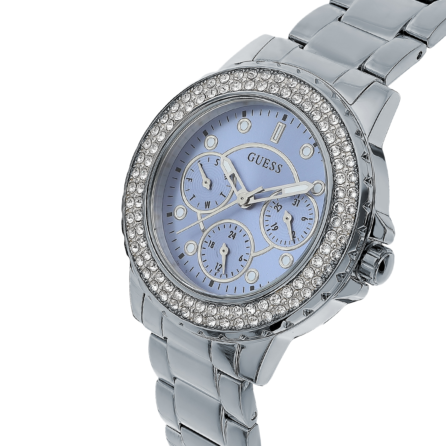 Часы женские GUESS GW0410L1 GUESS GW0410L1: сталь, кристалл — купить в ...