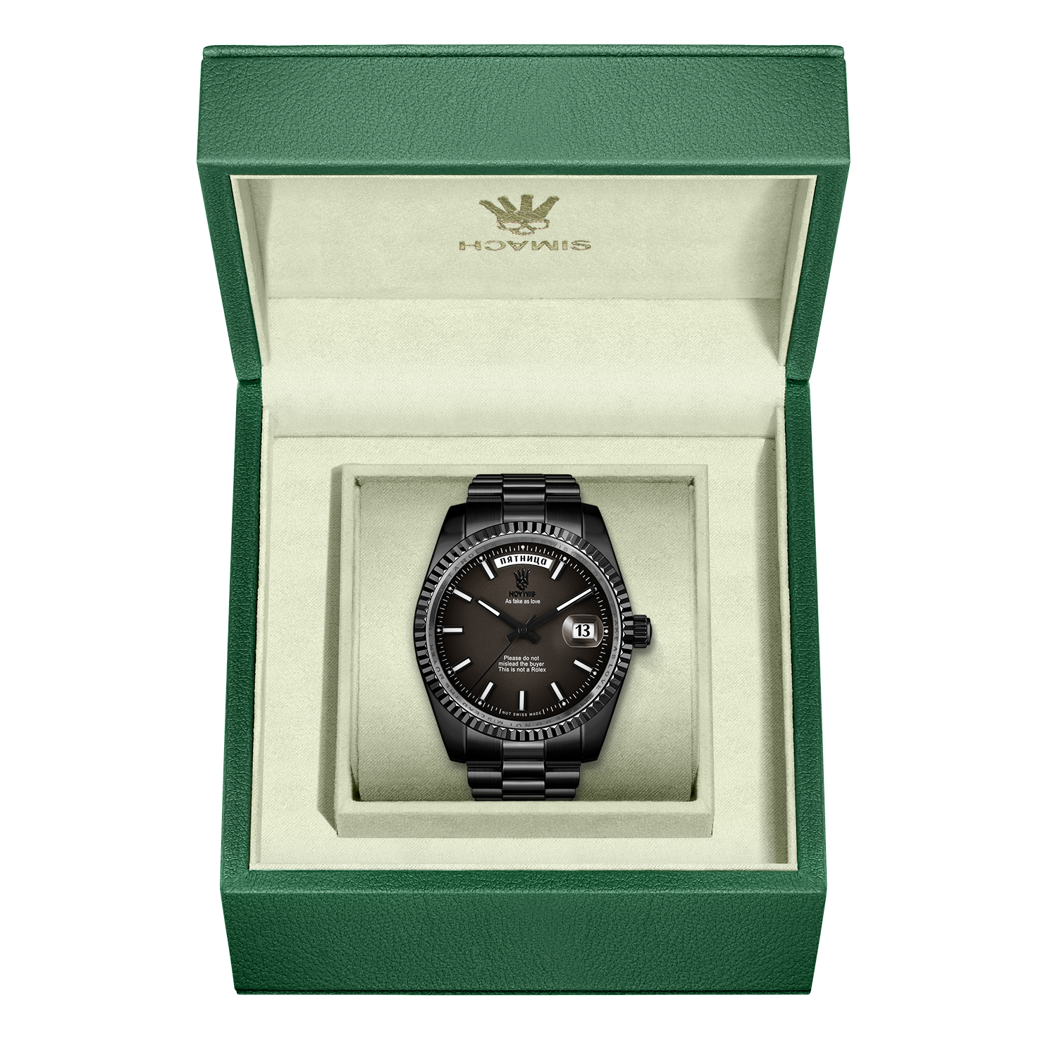 Часы мужские SIMACH SIMACH M01-40-0-YYE-B3-BBB: сталь — купить в ...