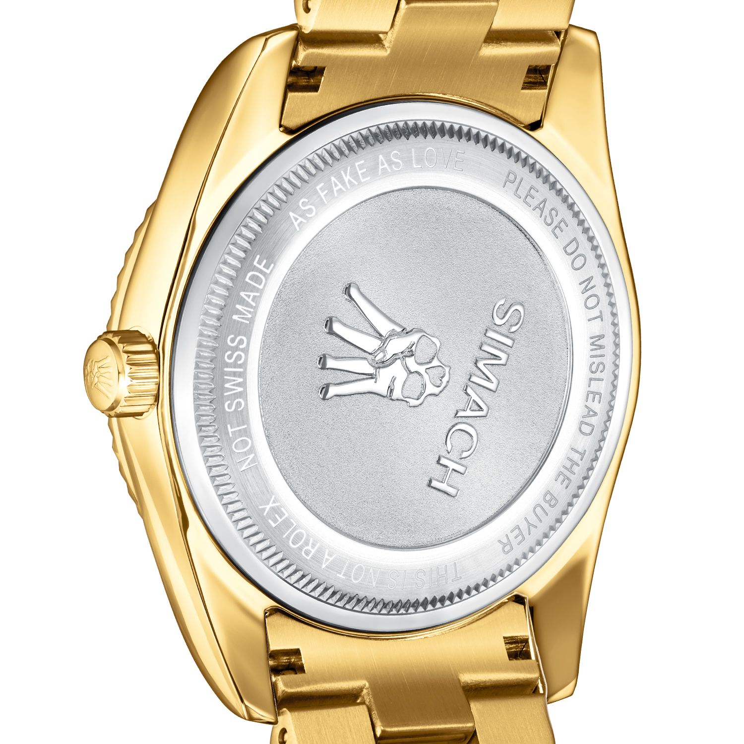 Часы мужские SIMACH SIMACH M01-40-0-YYE-B3-GNG: сталь — купить в ...