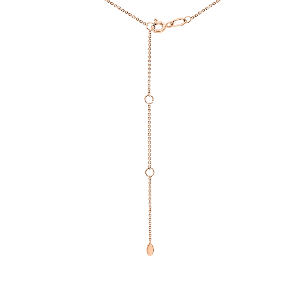 Золотое шейное украшение с кварцем и наноситаллами МОСКОВСКИЙ ...