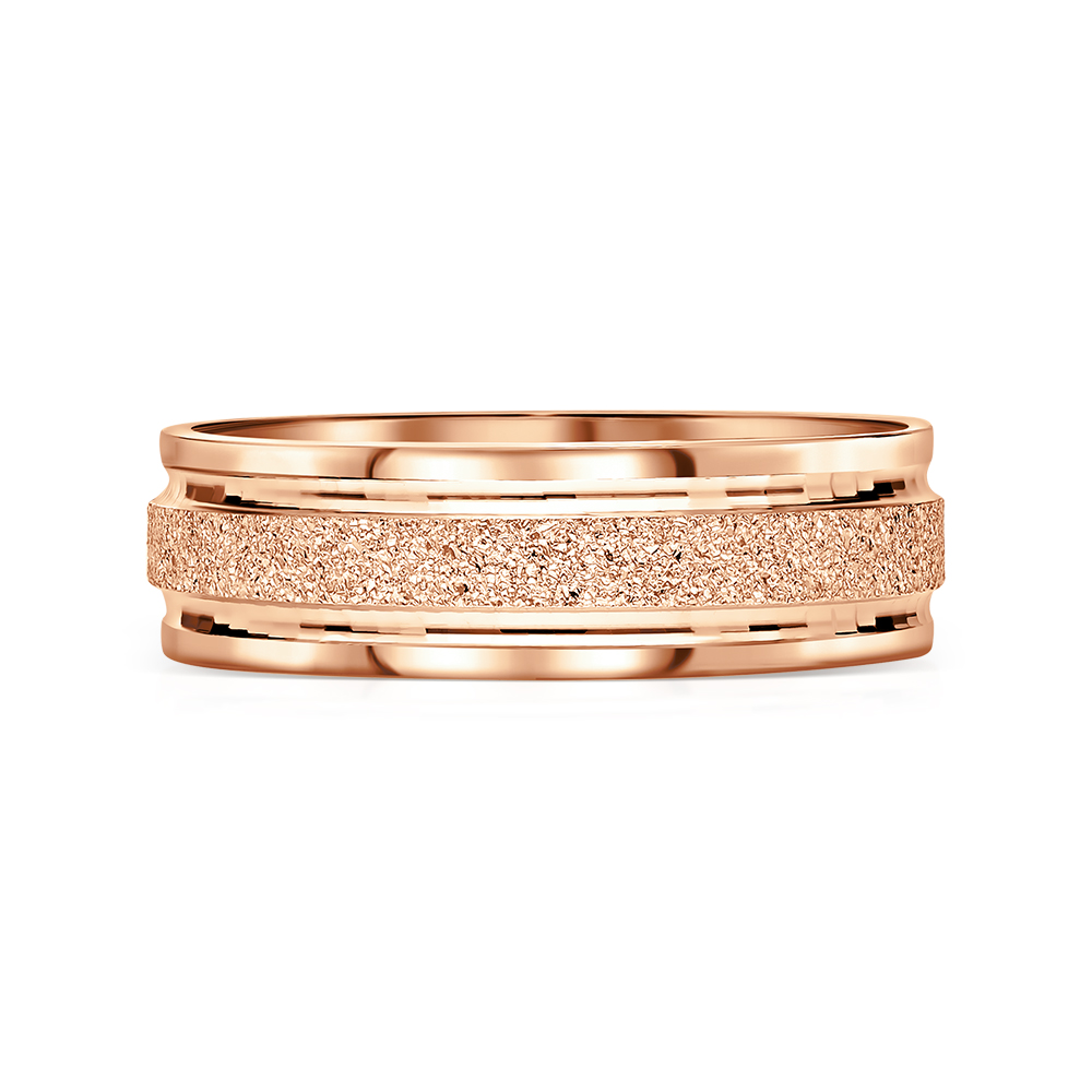 Золотое кольцо АКАДЕМИЯ БРИЛЛИАНТОВ 00200-000-718*: розовое золото 585 ...