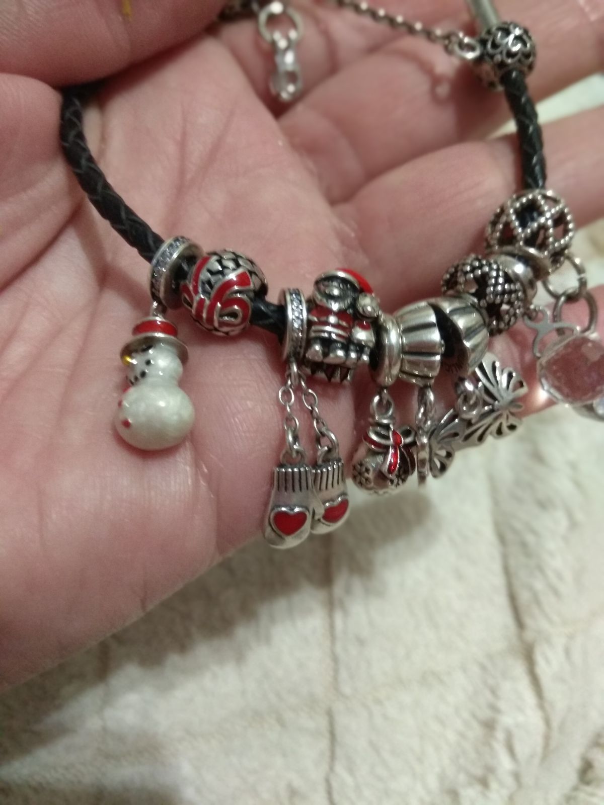 Серебряная подвеска - шарм с эмалью и фианитами SUNLIGHT: белое серебро ...