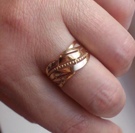 Золотое кольцо СОРОКИН 70109000*: розовое золото 585 пробы — купить в ...