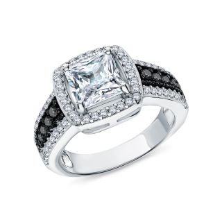 Серебряное кольцо с фианитами BASTET S62440-K9W-01: белое серебро 925 ...