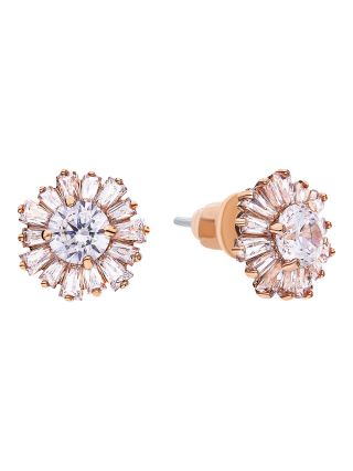 Стальные серьги в подарочной упаковке с кристаллами Swarovski SWAROVSKI ...